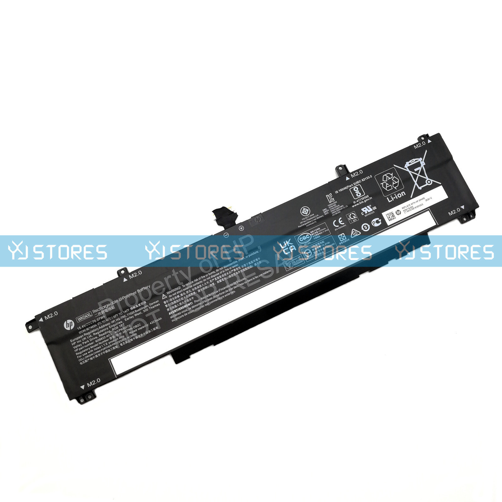 Genuine WK04XL Laptop Battery for HP Victus 16-B 16-D 16-E HSTNN-IB9V ...