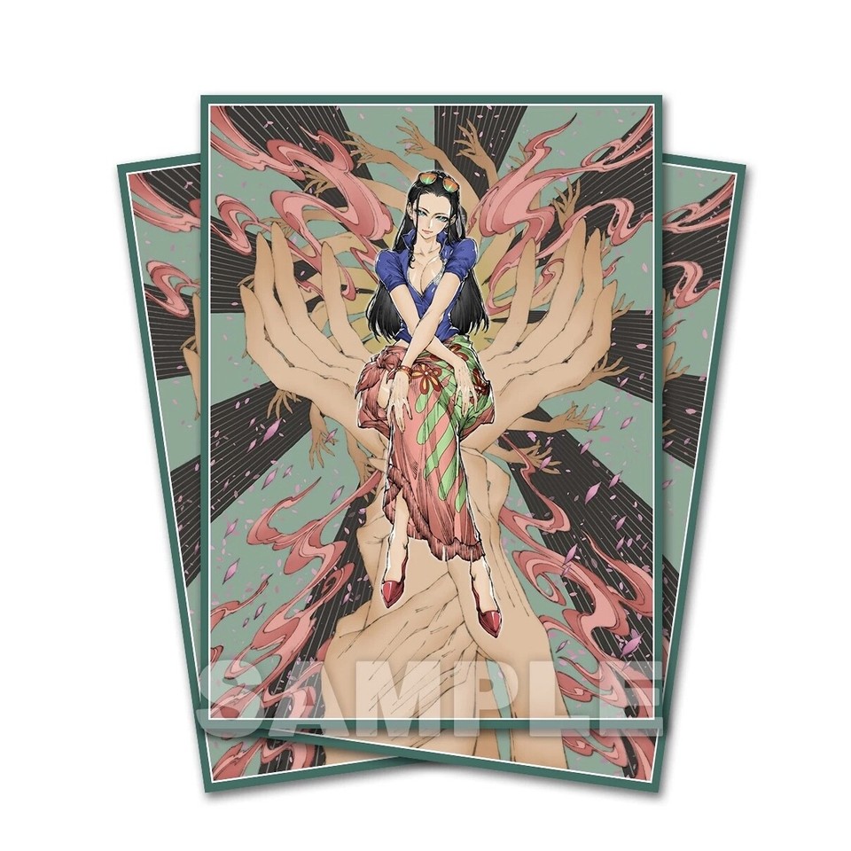 Trading Card ONE PIECE Yami Robin Yamato OPCG Card Sleeves 67X92mm ...