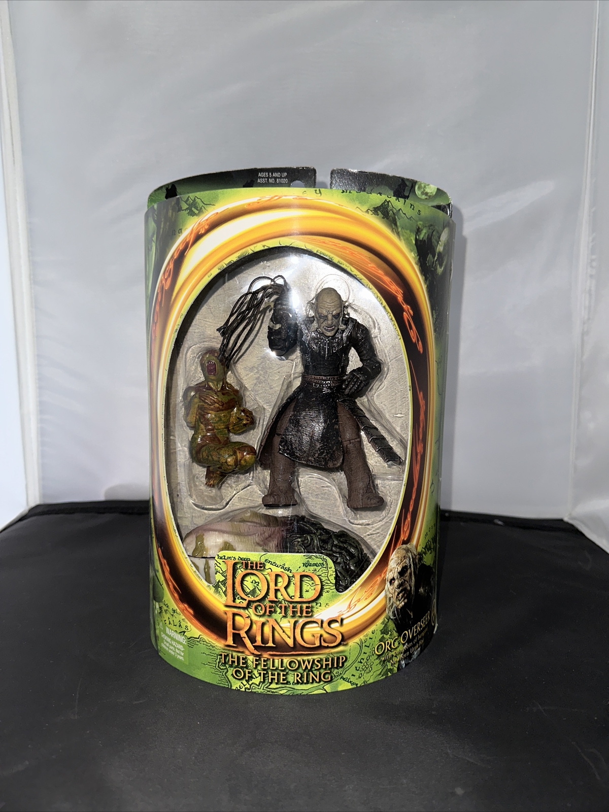 Lord of the Rings Action Figure Orc Overseer LOTR Toybiz Newborn Uruk ...