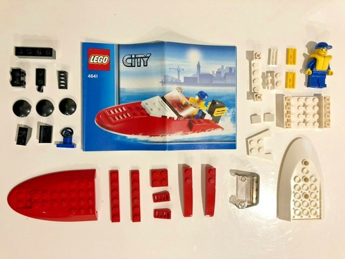Lego 4641 CITY Speed Boat (2011) 100% Complete with Instrustions | eBay ...