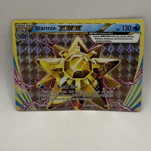Pokémon TCG - Starmie BREAK 32/108 - XY Evolutions MP Tcg Collectible ...