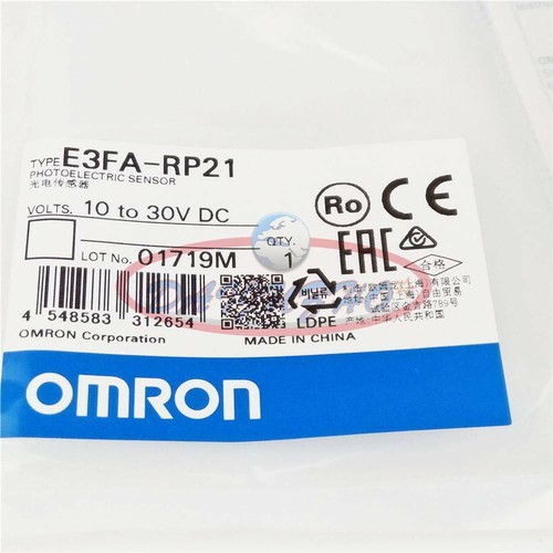 ONE New Omron E3FA-RP21 Photoelectric Sensor | eBay