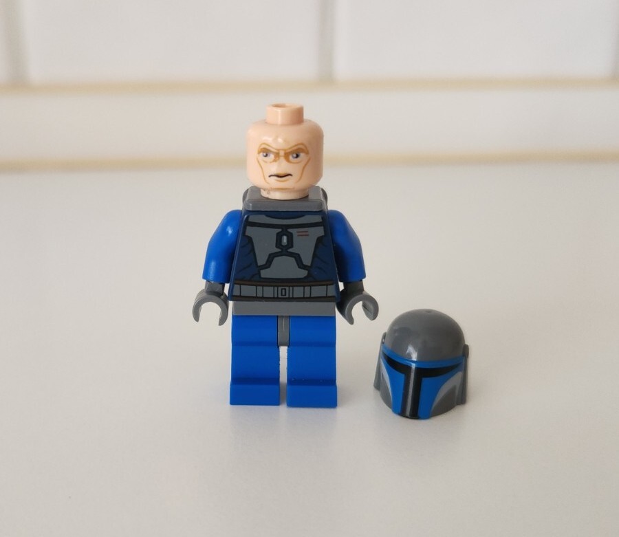 Lego Star Wars Mandalorian Death Watch Warrior Minifigure (sw0296) 7914 ...