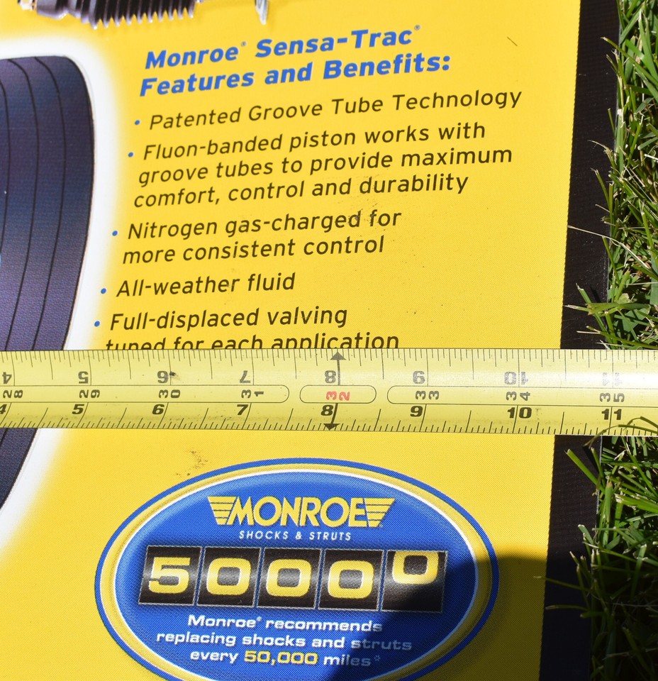 Vintage Monroe Reflex Shocks & Struts Advertising Gas & Oil Sign | eBay