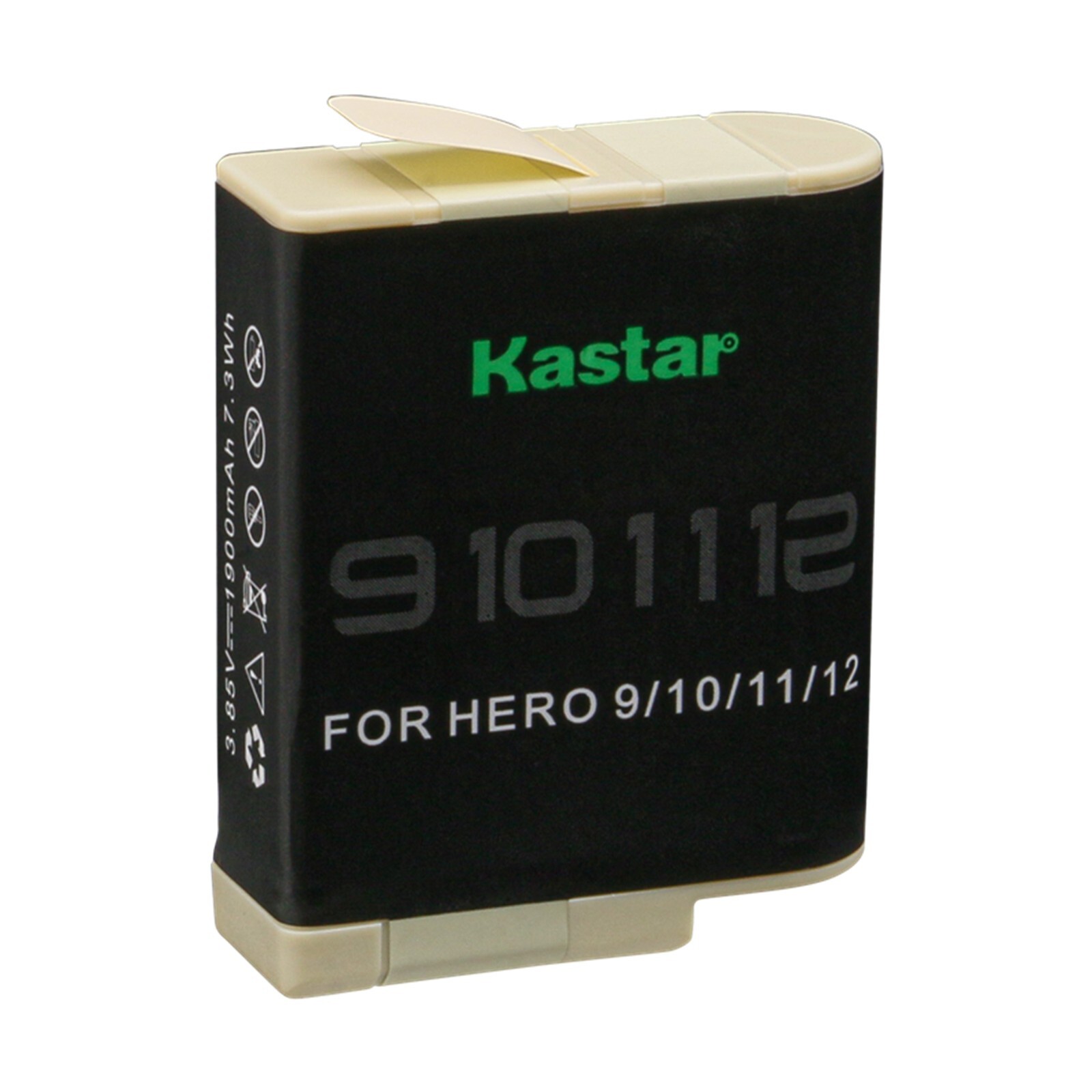 Kastar Battery Pack Replacement for GoPro HERO12 HERO12 Black + HERO camera
