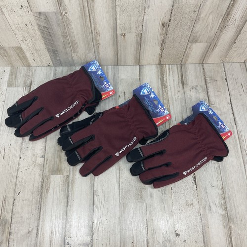 Insulated Winter Gloves Touch Screen Compatible 3 Pair New West Chester ...