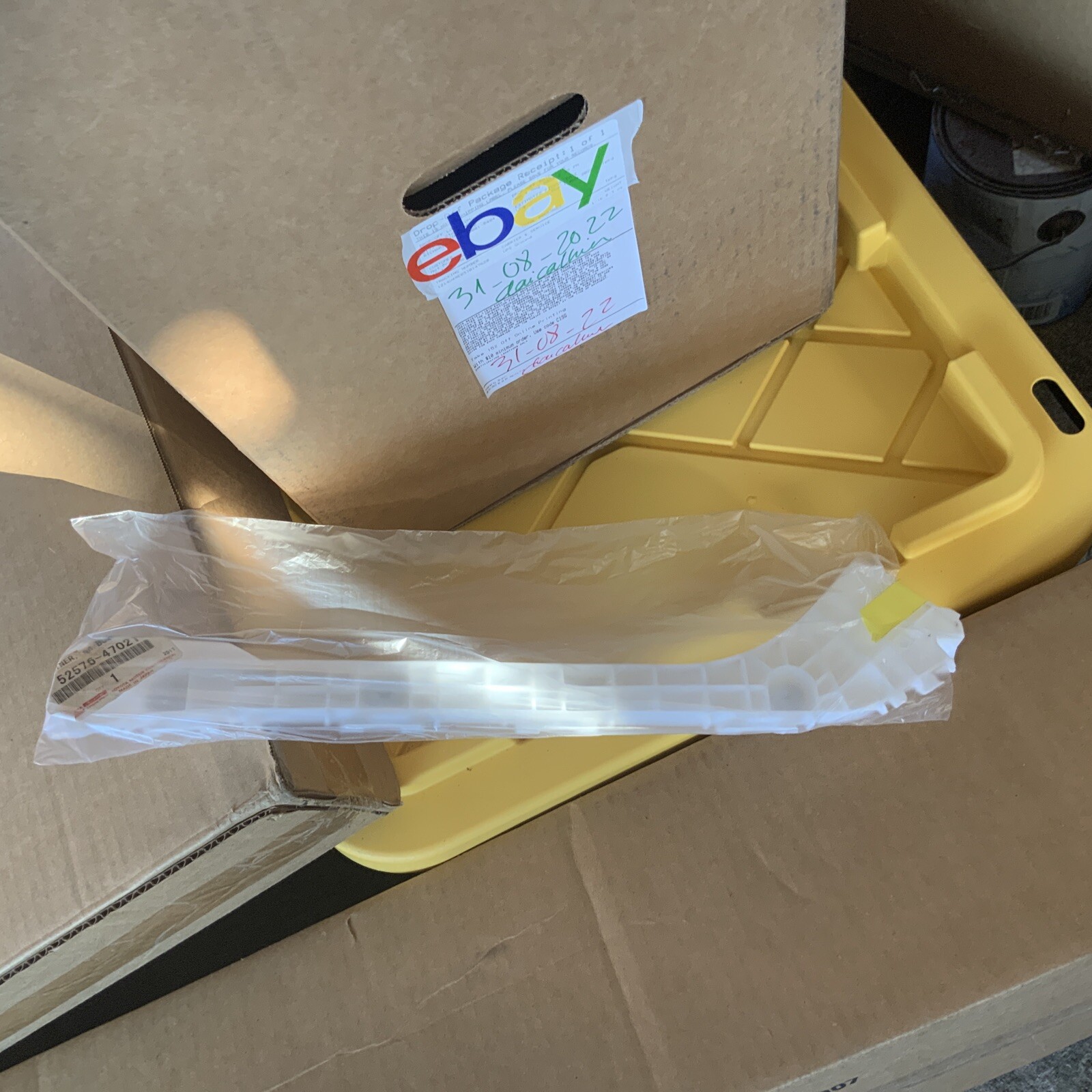 2010-2015 Toyota Prius Rear Left Side Bumper Retainer 52576-47021 LH ...