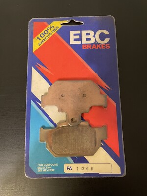 EBC R Series Long Life Sintered Brake Pads FA106R Factory Sealed Brand ...
