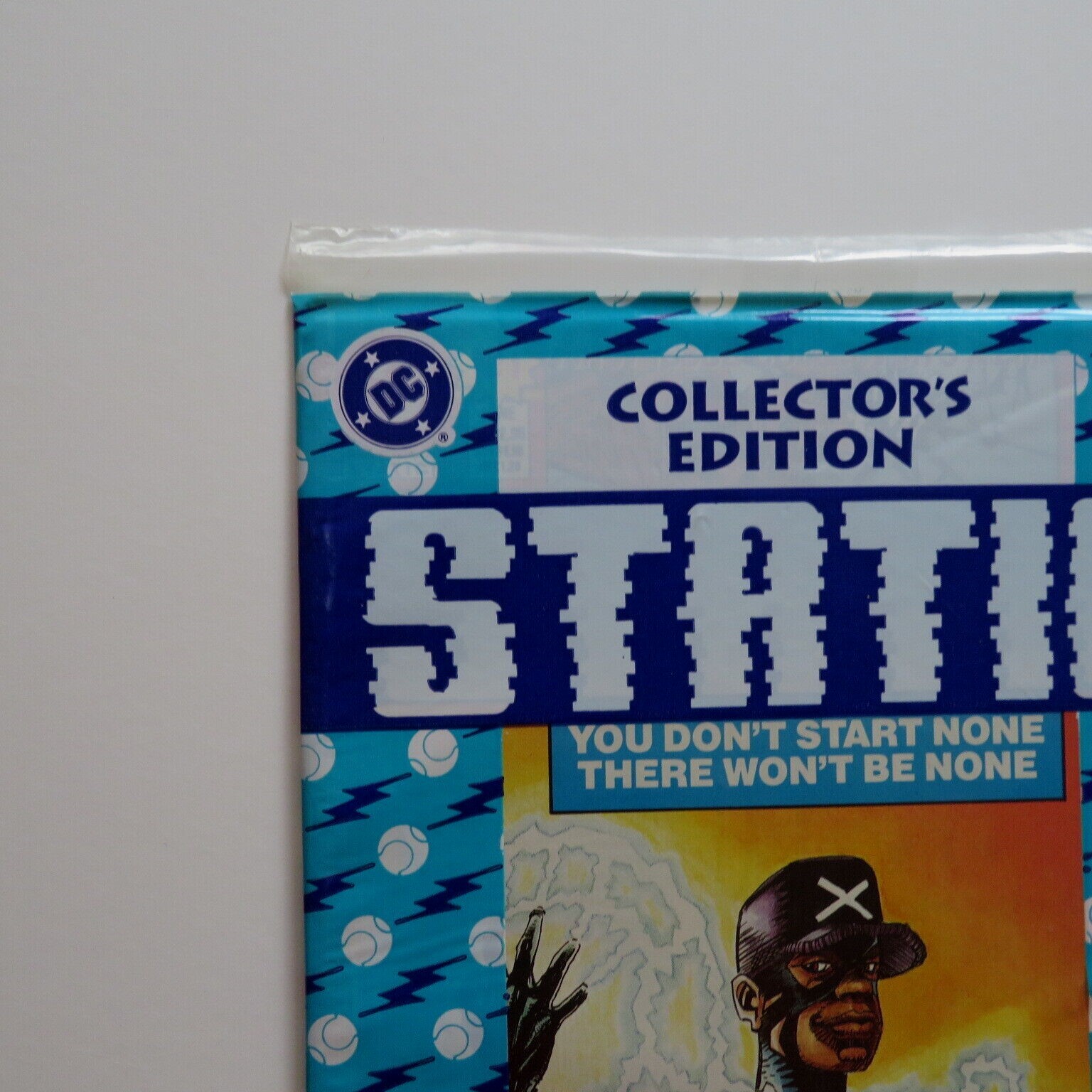 Static Milestone 1 (1993) Direct Edition Polybagged DC Comics S | eBay