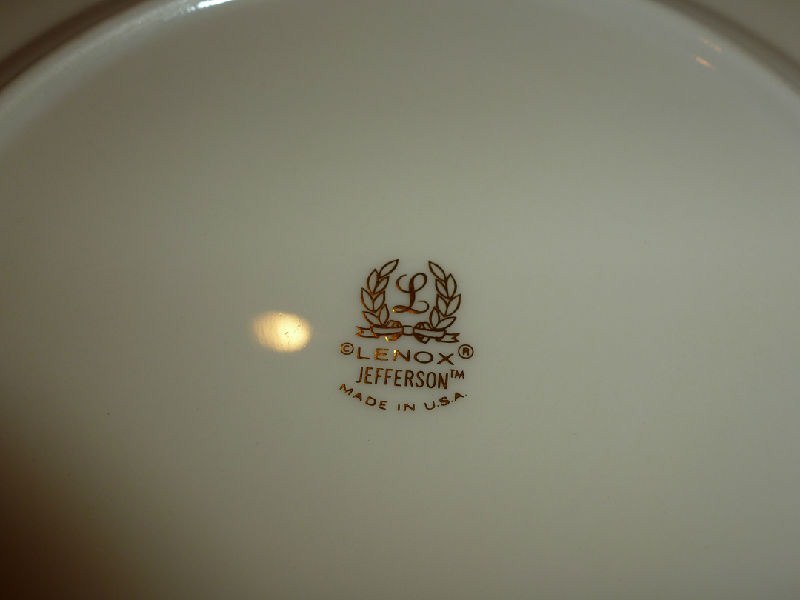 Lenox Jefferson Pattern 8-3/8" Plate | eBay