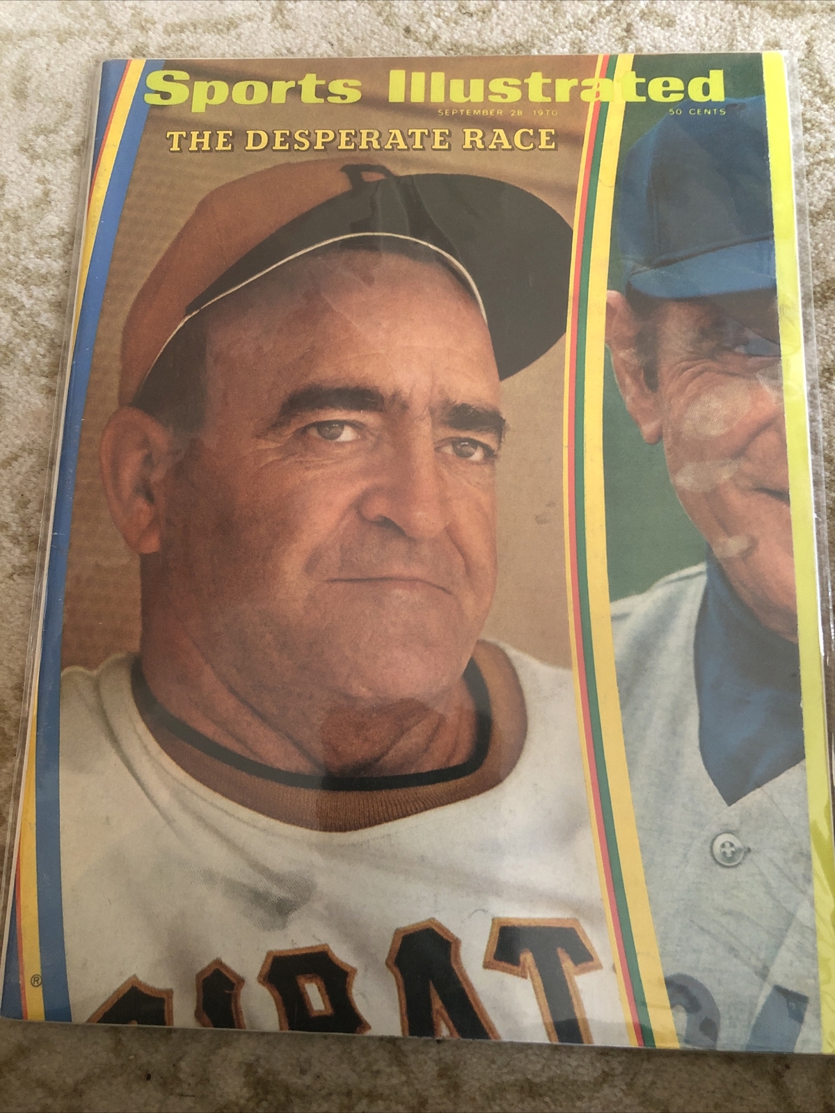 sports illustrated 1970 Danny Murtaugh Leo Durocher Newsstand | eBay