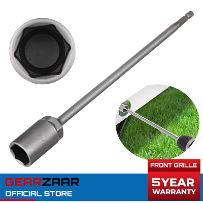 25cm Corner Steady Caravan Leg Winder Drill Extension Jack Socket 19mm ...