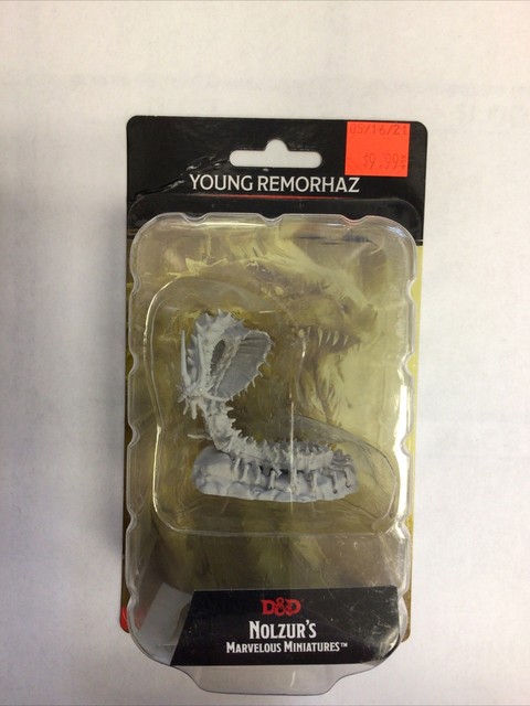 Young Remorhaz D&d Nolzur's Marvelous Miniatures WizKids WZK90253 for ...