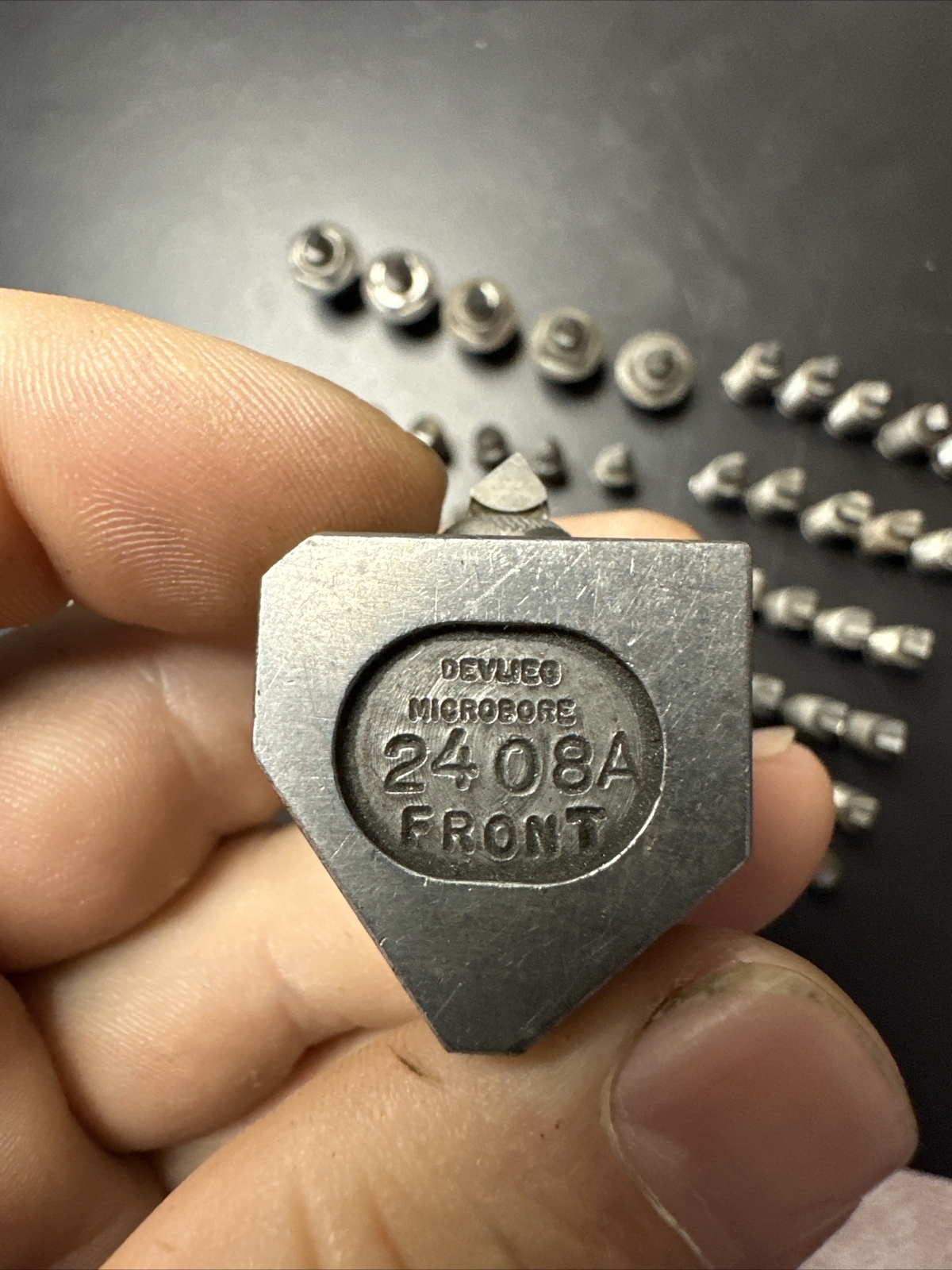 Devlieg Microbore 2408A Grinding Fixture Block Tool Sharpening Jig ...