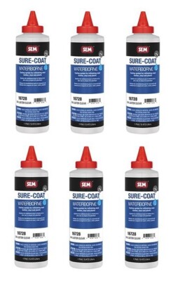 SEM 16728 Sure-Coat Low Luster Clear Leather Vinyl Plastic Interior (6 ...