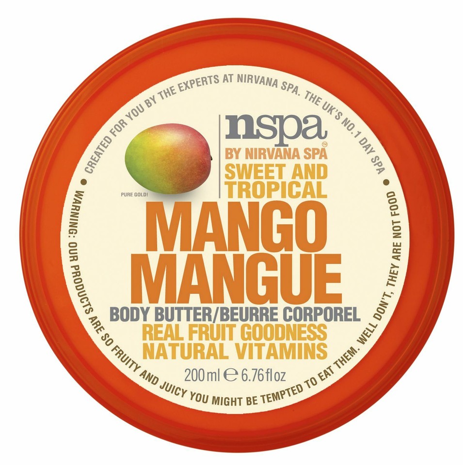 Nspa Real Fruit Goodness Sweet and Tropical Mango Body Butter Shower ...
