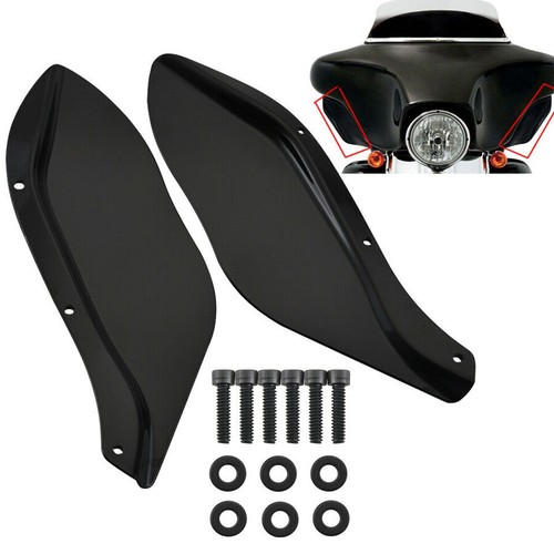 Motorcycle Side Batwing Fairing Wind Deflector For Harley Electra Glide ...