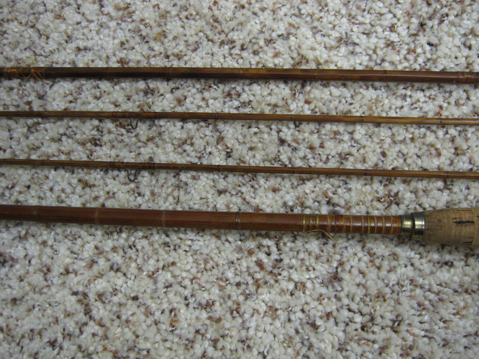 KingFisher Bamboo Vintage Fly Rod with case King Fisher | eBay