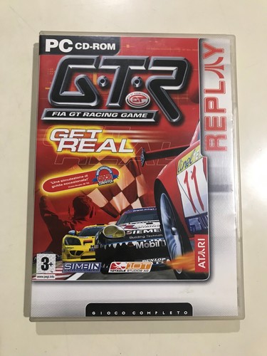 GTR FIA GT RACING ROM PC CD ROM G T R 1 gioco corse auto REPLAY | eBay