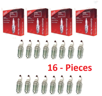 Set of 16 CHAMPION RE14MCC4 Spark Plugs for Chrysler Mopar Jeep RAM ...