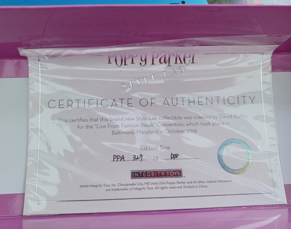 Poppy Parker "Kicky" 2019 FR Style Lab exclusive limited edition MIB UK ...