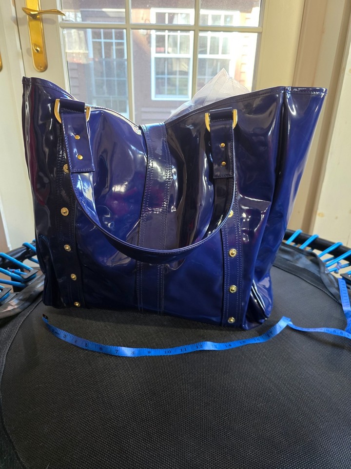 Mulberry, Blue, X Large Tote Bag Excellent Condition | eBay