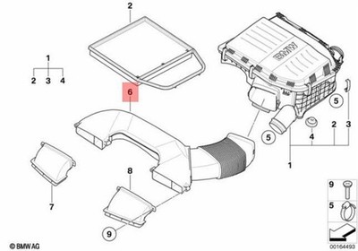 Genuine BMW M E82 E88 135i M Coupe Cabrio Coupe INTAKE DUCT 13717565281 ...