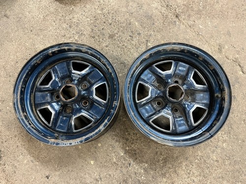 1979 Oldsmobile 14x6 SSII Rally Wheels Pair Date Matched Cutlass Olds ...