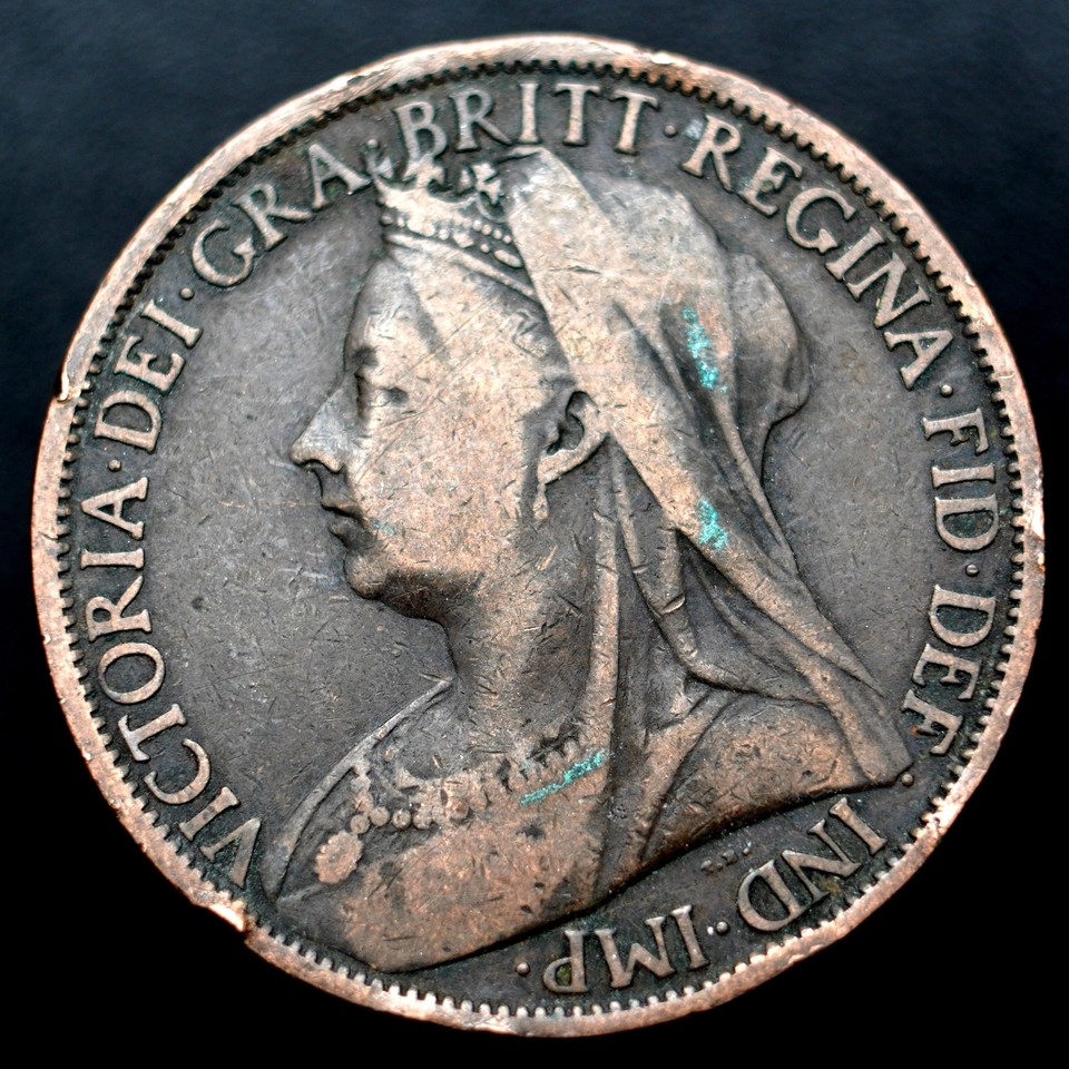 1899 Great Britain Penny Queen Victoria Coin - Beautiful Coin 🇬🇧 | eBay