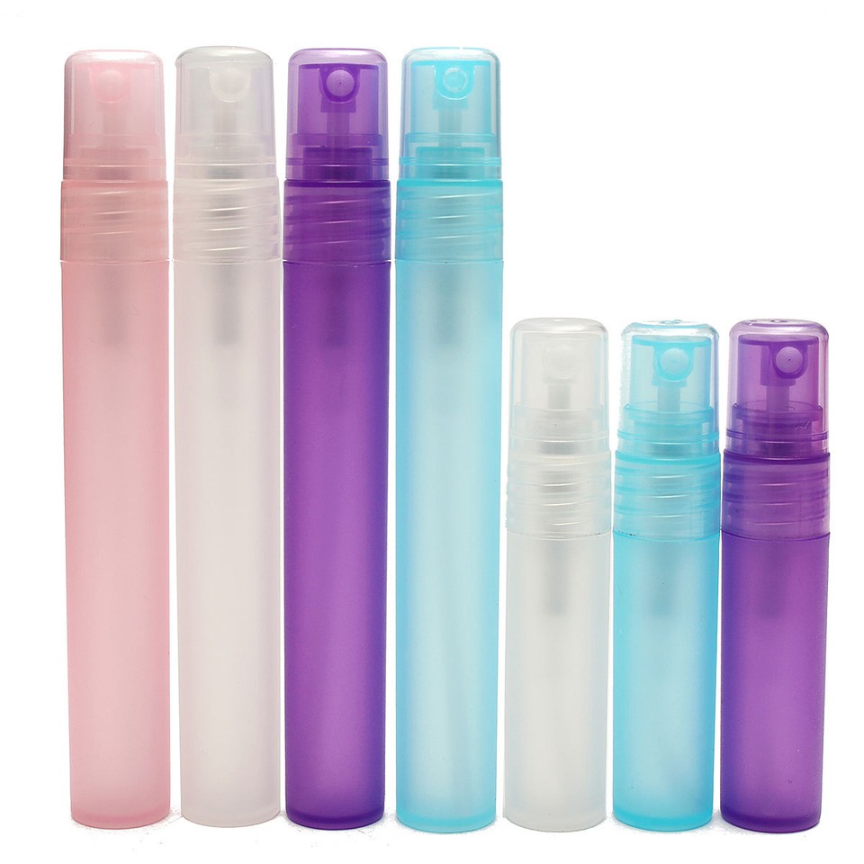 3/5X 5/10ml Empty Plastic Perfume Atomizer Spray Bottle Mini Travel ...