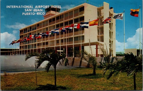 1960s International Airport San Juan Puerto Rico Vintage Postcard ...