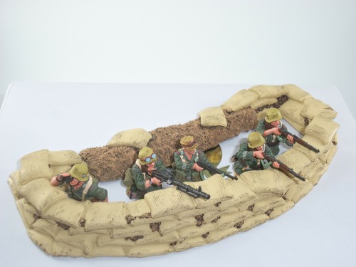 KING AND COUNTRY AK127 GERMAN AFRIKA KORPS DESERT TRENCH FIGHTERS ...