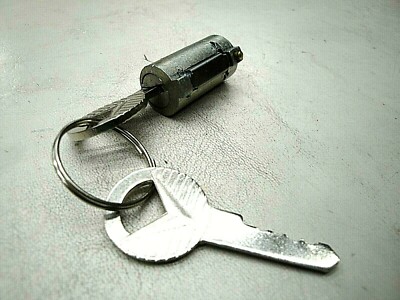 60 61 1960 1961 FORD FALCON BODY #64A SEDAN TRUNK LOCK CYLINDER 2 KEYS ...