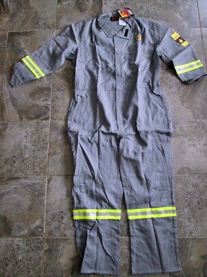 Firewall Coveralls 2XLR 46-50 FR Flame Resistant Nomex HRC2 Milliken ...