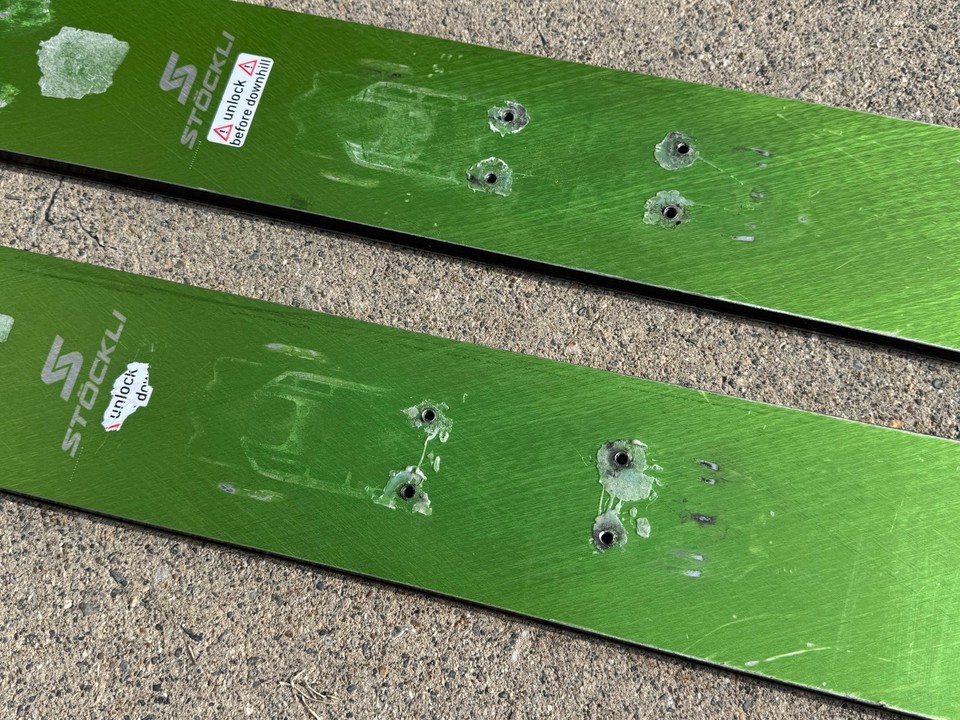 Stockli 2022 SR105 Stormrider Skis 188cm Titec Swiss Made Flat | eBay