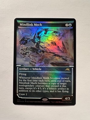 Mindlink Mech - FOIL SHOWCASE - MTG Kamigawa: Neon Dynasty - NM | eBay