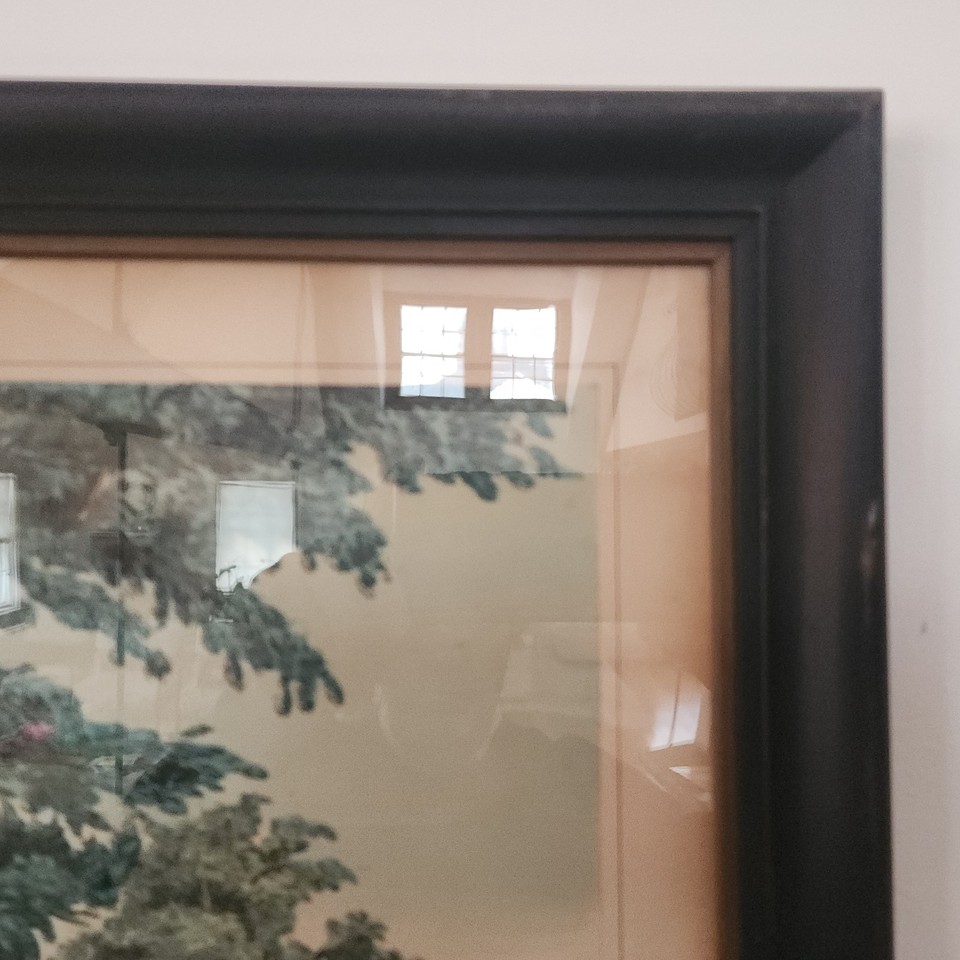 Rare Large Folio Currier Ives Era A HOME IN THE COUNTRY "SUMMER ...