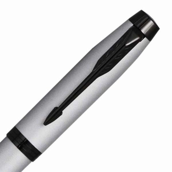 Parker Fountain Pen Im Matte Gray Bt 2127923Z Nib F Fine Point | eBay UK