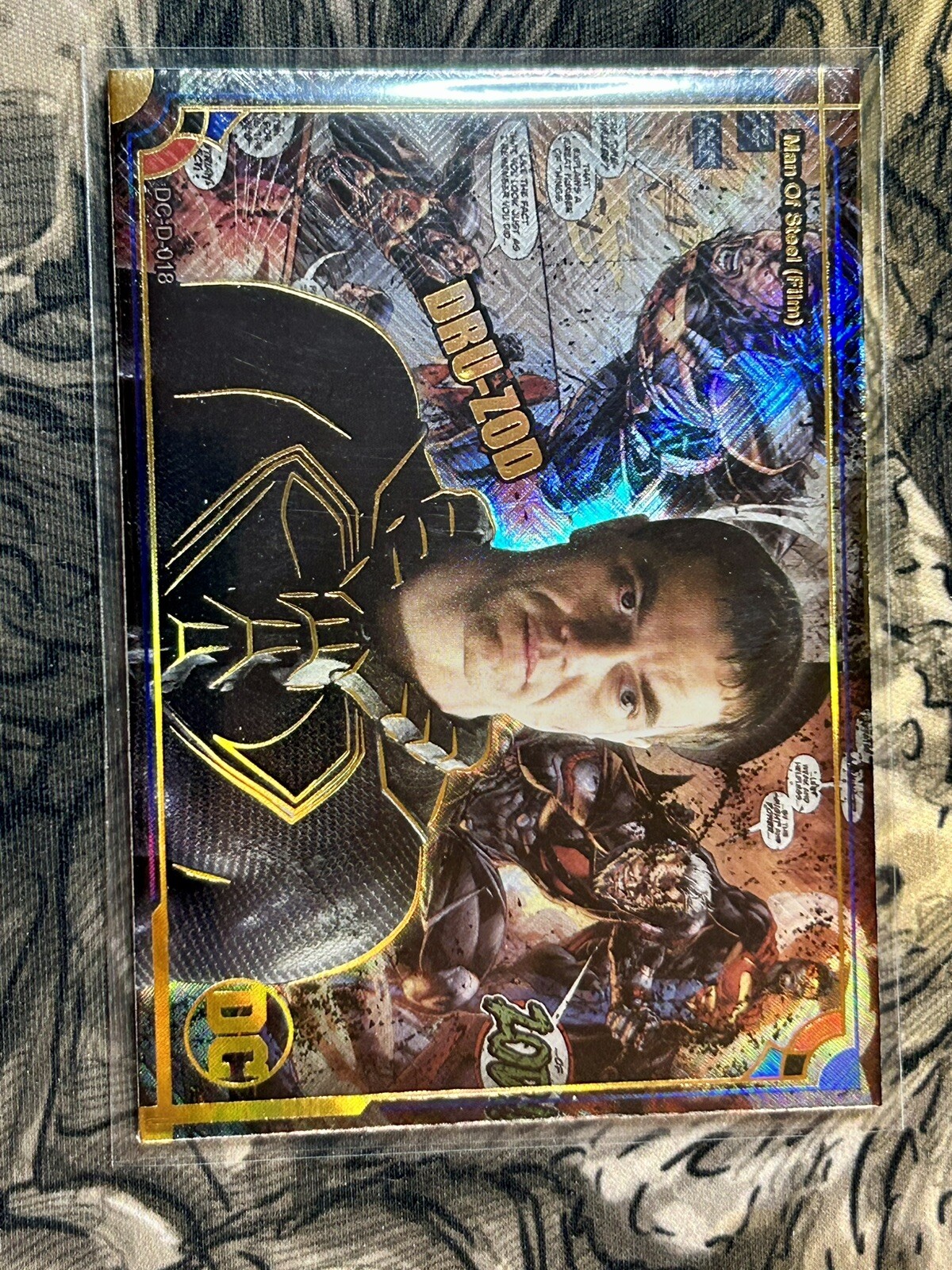 2022 DCEU Trading Card DRU-ZOD 2 Card LOT Man Of Steel Michael Shannon ...