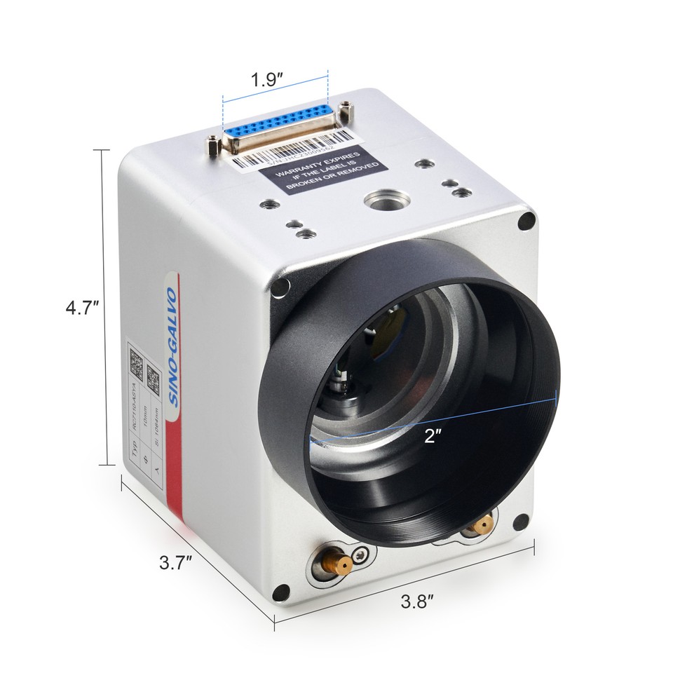 OMTech Galvo Scanner Head for Fiber Laser Engraving Marking Machine for ...