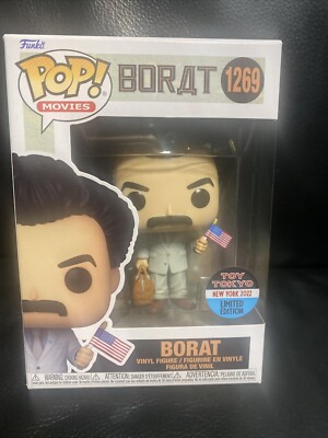 Funko Pop! Movies: BORAT #1269 NYCC 2022 Toy Tokyo Shared Exclusive | eBay