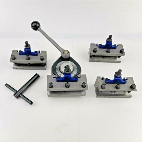 A type Quick Change Tool Lathe Swing Dia.150~300mm QCT Post Turret Kits ...
