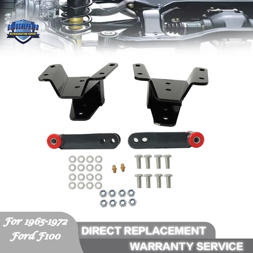 4" Rear Drop Lowering Hanger Shackle Kit For 1965/66-1972 Ford F100 ...