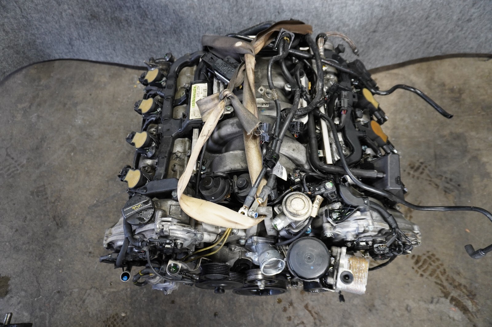 MERCEDES W216 CL550 S550 5.5L V8 M273 RWD ENGINE MOTOR ASSEMBLY OEM | eBay