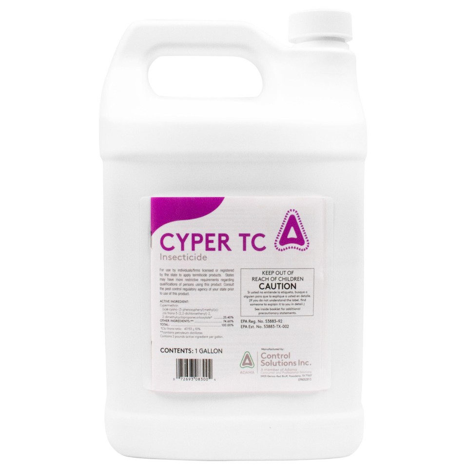 Cyper TC (4 Gallons ) NOT FOR SALE TO: CT, MA, ME, MI, MN, MT, ND, NY ...