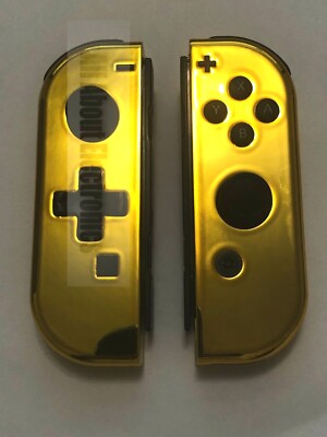Custom Chrome Gold Nintendo Switch Joy Con Joy-Con JoyCon SET ...