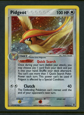 NM Pidgeot Holo FireRed & LeafGreen (RG) Pokemon 10/112 Foil | eBay