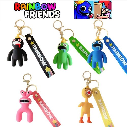Roblox Rainbow Friends Keyring – Fun Cartoon Pendant Kids Xmas Gift | eBay