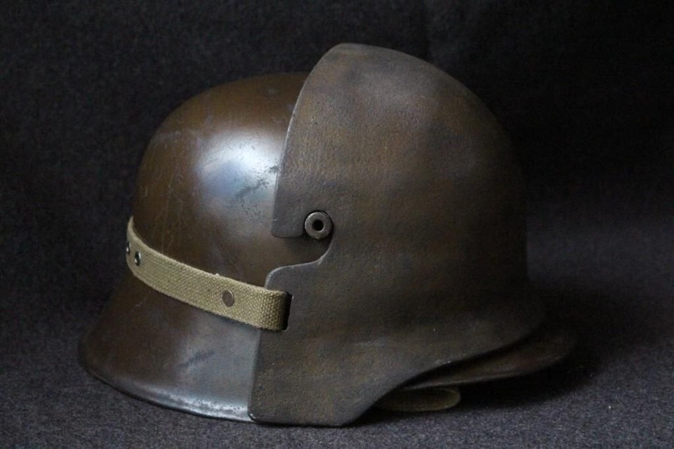 ARMORED HELMET BROW PLATE M16. | eBay