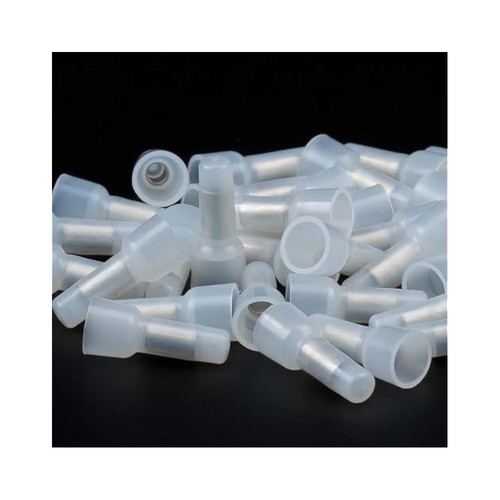 Electrical Terminals, 100 Pcs, 22,16 AWG, Secure Crimp, Nylon Insulated ...